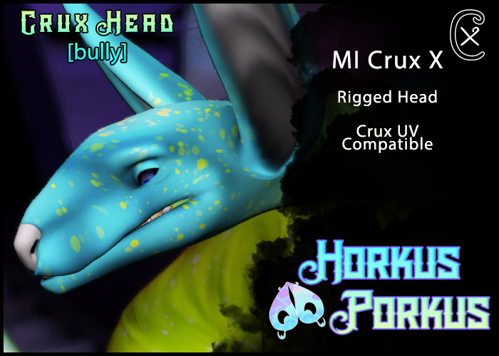 Second Life Marketplace - [HkPk] MI Crux Head - Bully Head